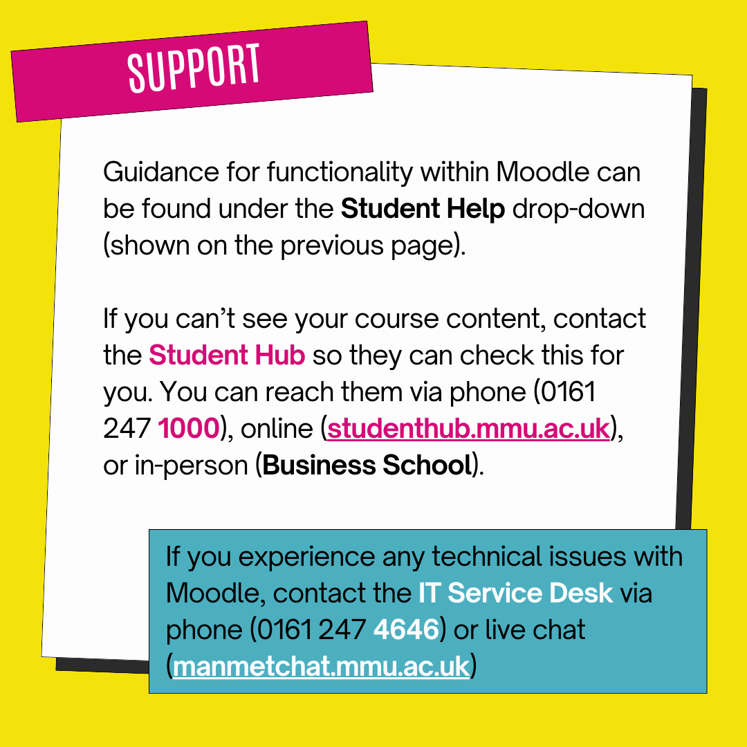 Quick Guides – Moodle – MARKETING, INTERNATIONAL BUSINESS AND TOURISM