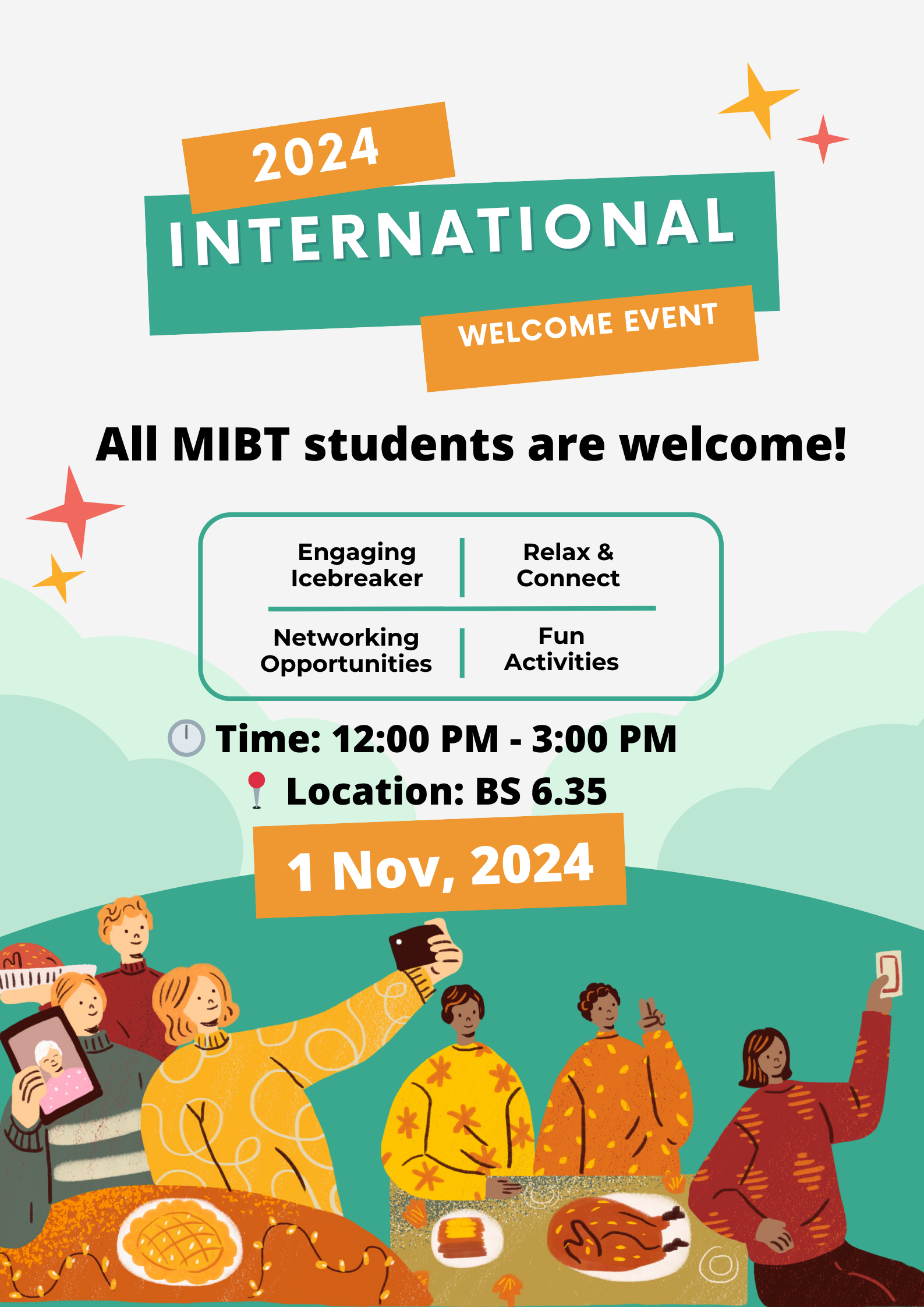 International Welcome Event – MIBTales